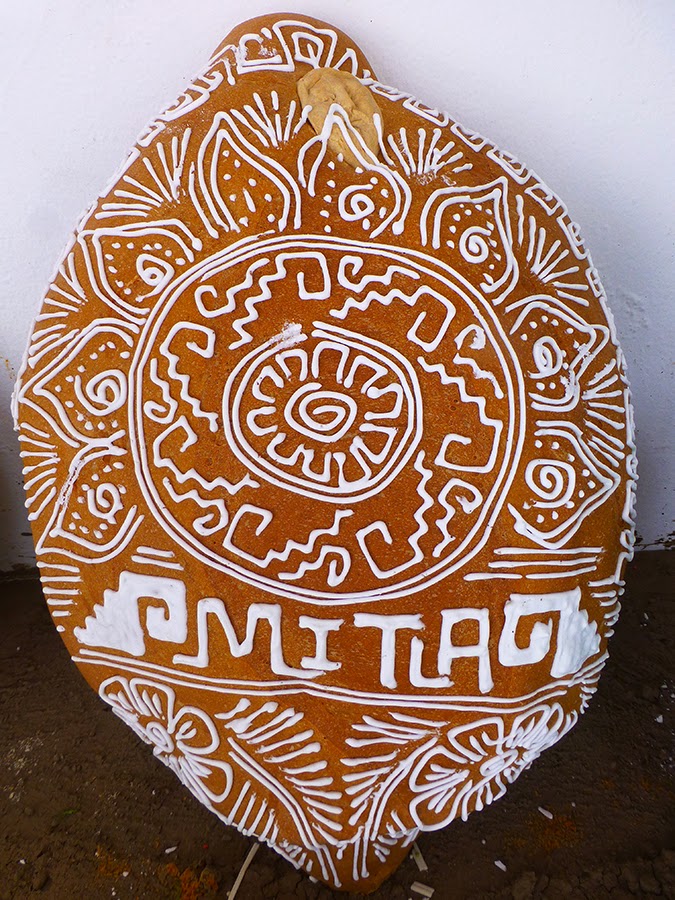 Oaxaca-The Year After: Pan de Muerte - Mitla style