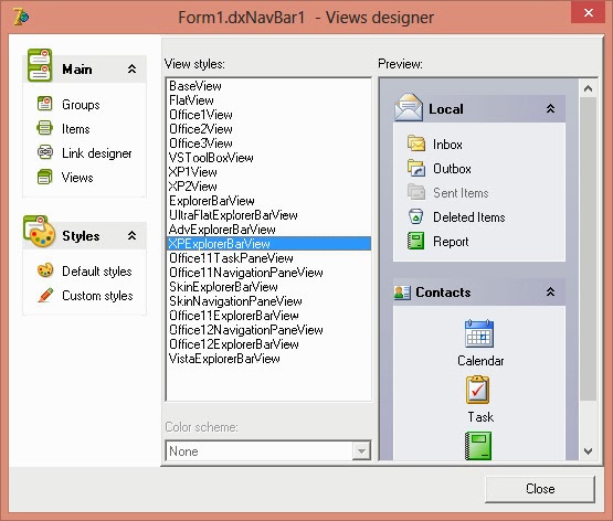 Membuat Menu Navigasi dengan DevExpress - Tutorial Delphi Membuat Menu Navigasi dengan DevExpress - Tutorial Delphi