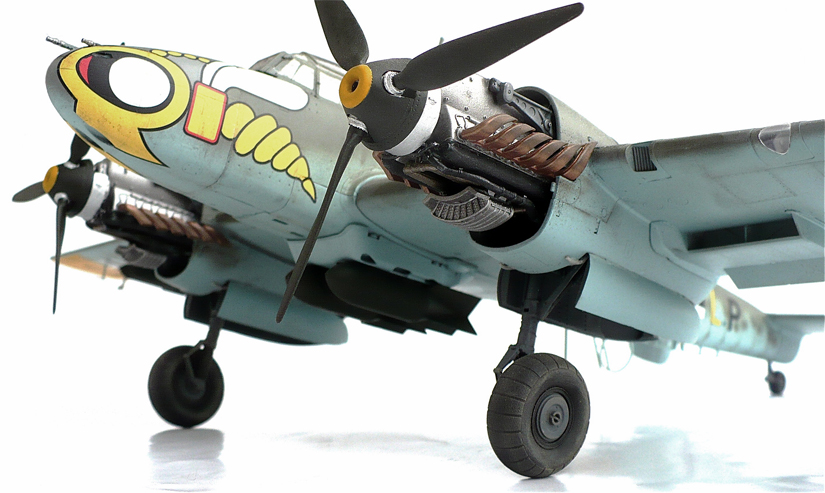 The Great Canadian Model Builders Web Page!: Messerschmitt Bf 110 C-7 - 2