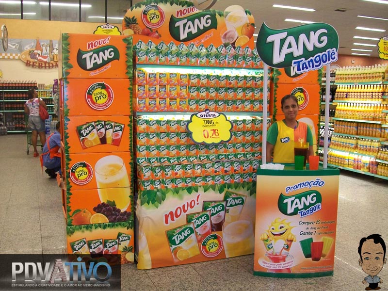 Merchandising Tang no Rio de Janeiro ~ PDV Ativo