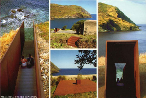 LA ESPINA ROJA: "PASAJES", EL MEMORIAL WALTER BENJAMIN EN PORTBOU