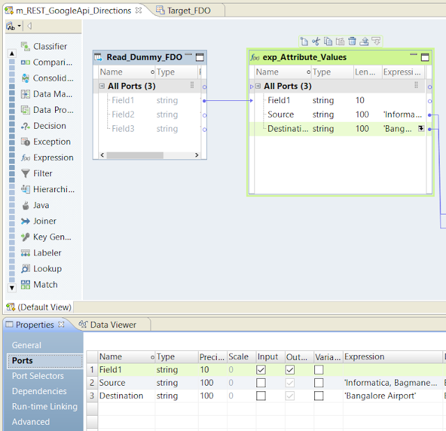 Configure REST web service consumer transformation to send and receive data in XML format