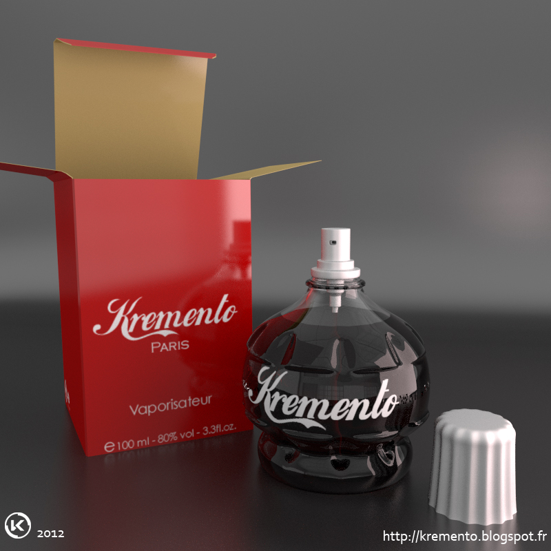 Krémento: Parfum Coca Cola avec Blender Cycles