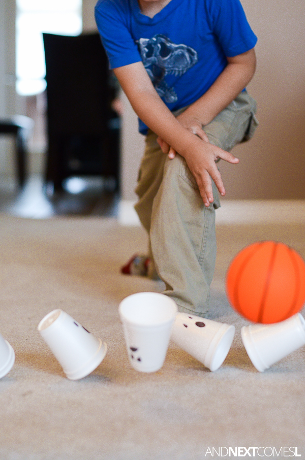 Ghost Bowling Halloween Activity for Kids | And Next Comes L ...