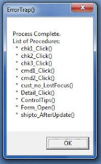 Assigning Module Level Error Trap Routines ~ LEARN MS-ACCESS TIPS AND TRICKS