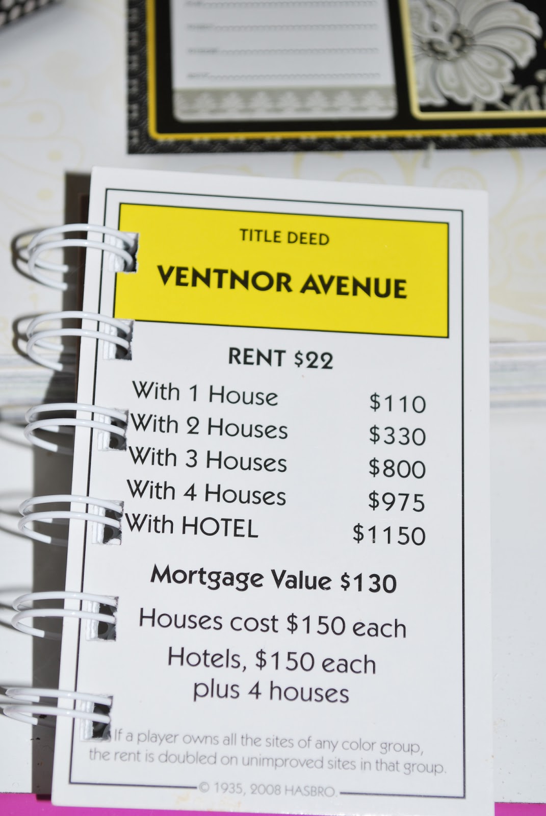 A Caffeinated Crafter: Monopoly