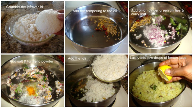 Sailaja Kitchen...A site for all food lovers!: Idli Uppuma Recipe ...