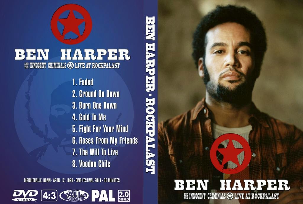 BANCA DO ROCK Rock Concert DVD: 2939 - DVD - BEN HARPER 2011 - BOOTLEG