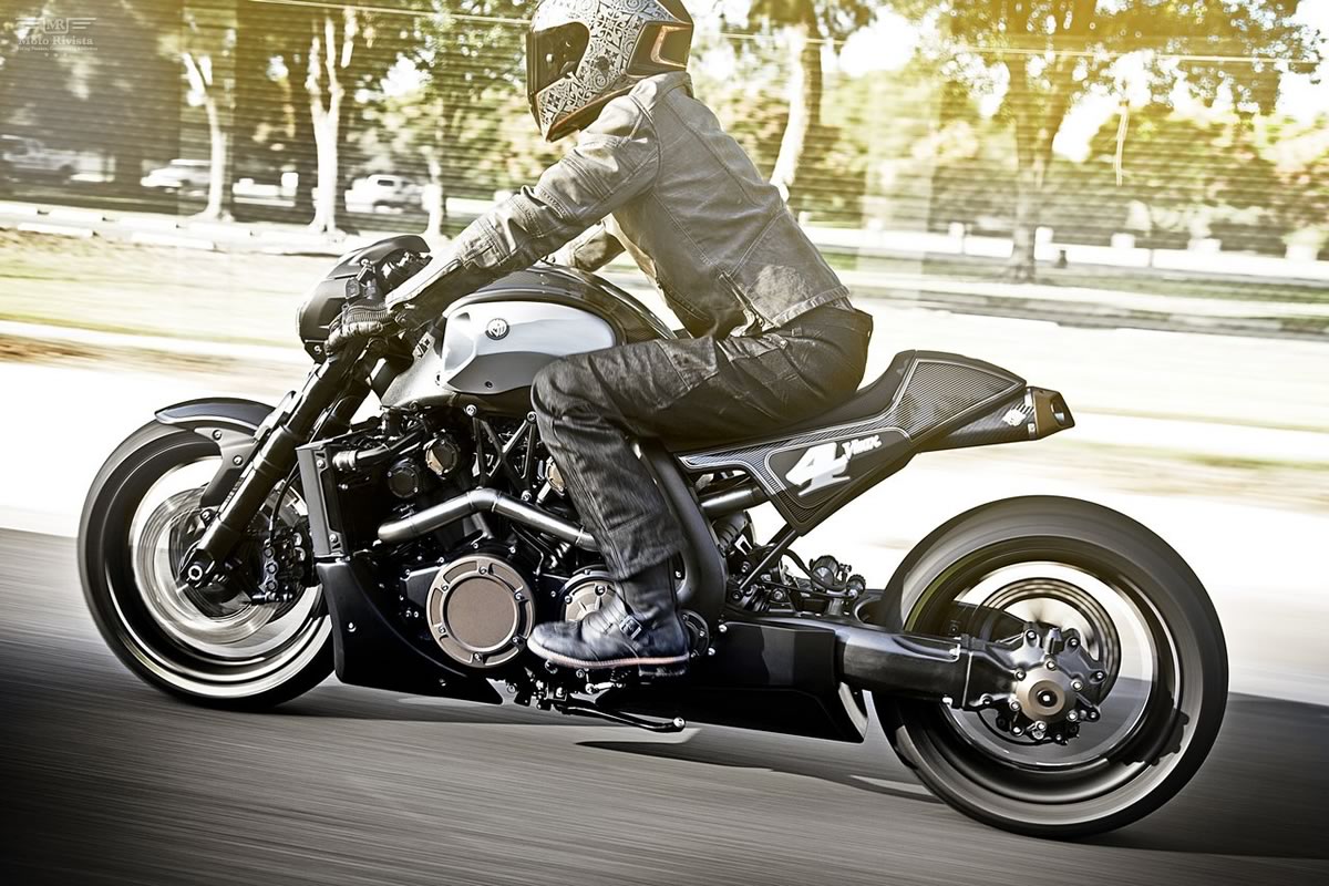 ZERO CUSTOM CLUB: Yamaha VMax Hyper Modified by Roland Sands Design