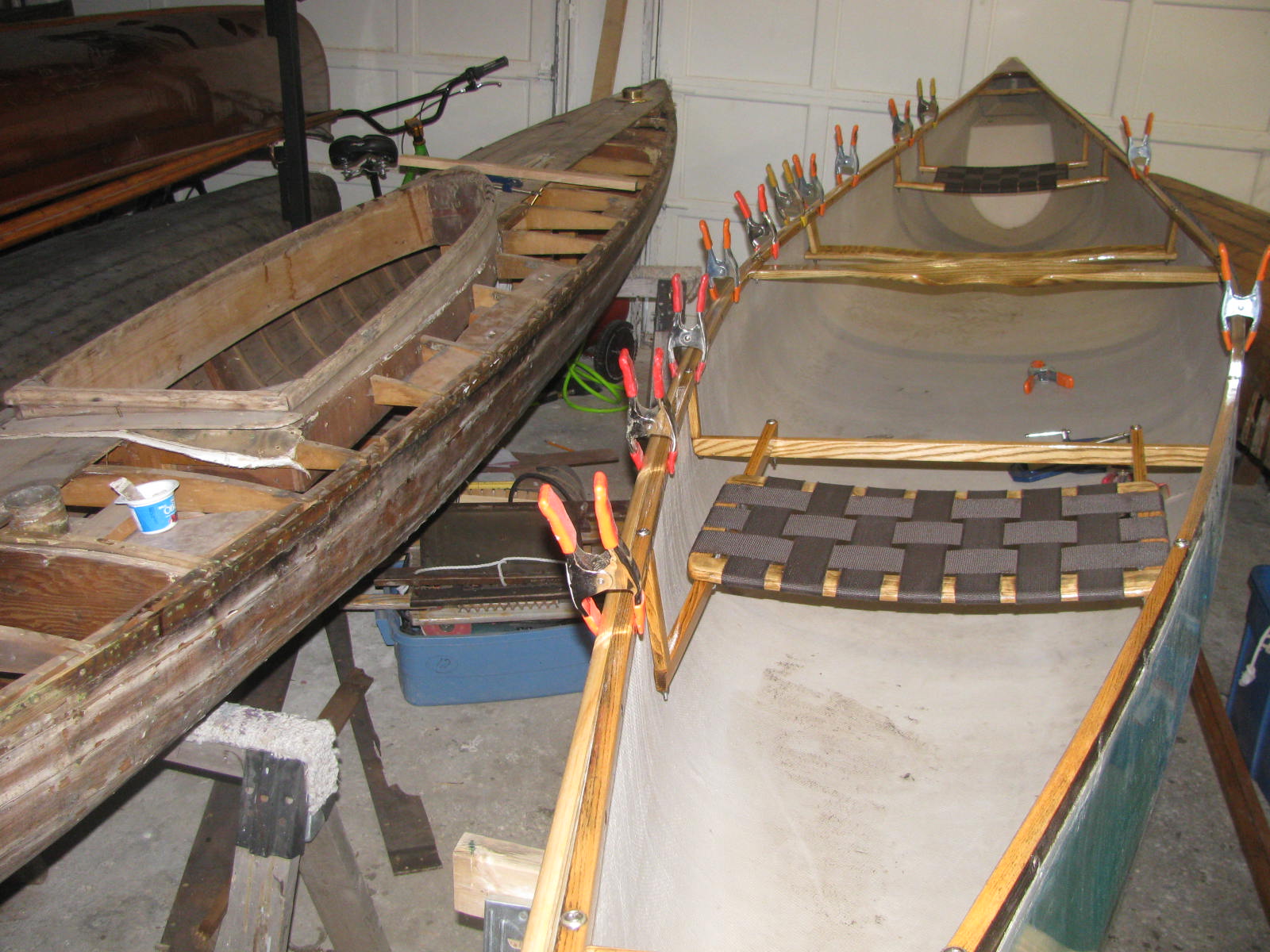 Ravenwood Blog: More kevlar boat repairs