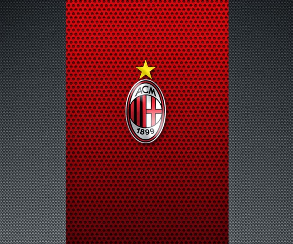 Ac Milan Football Club Logo Wallpaper