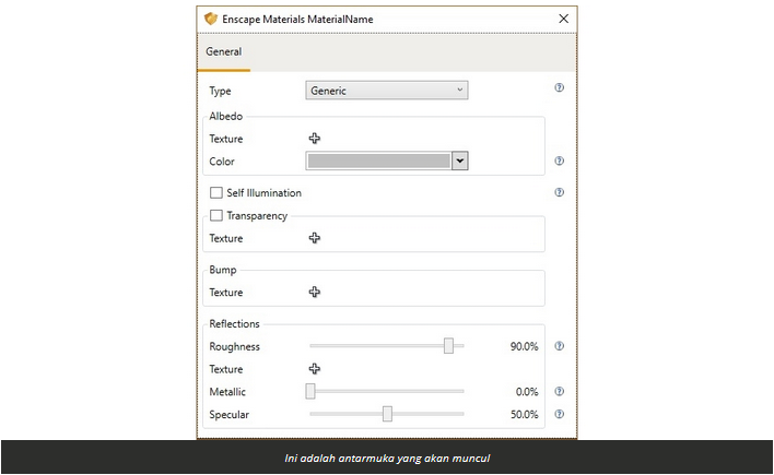enscape3d Materials in SketchUp