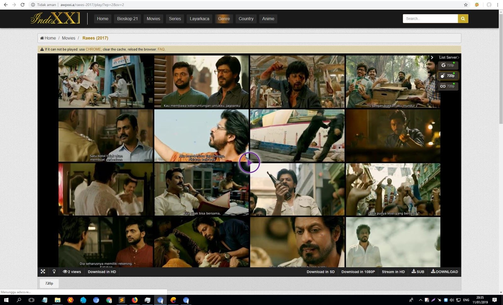 Wordpress Theme Indoxxi Premium Cracked (v1.0.6) - Gembel AGC