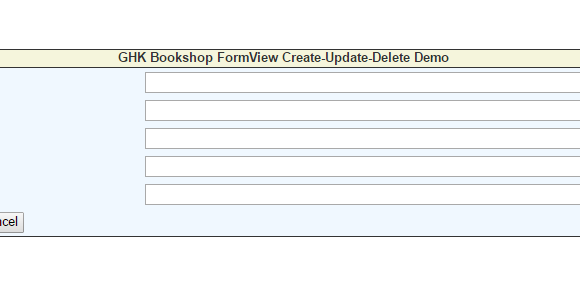 Asp Formview Crud With Entity Framework Vb