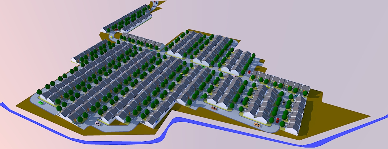 Model Site Plan 🏠 Jasa Site Plan