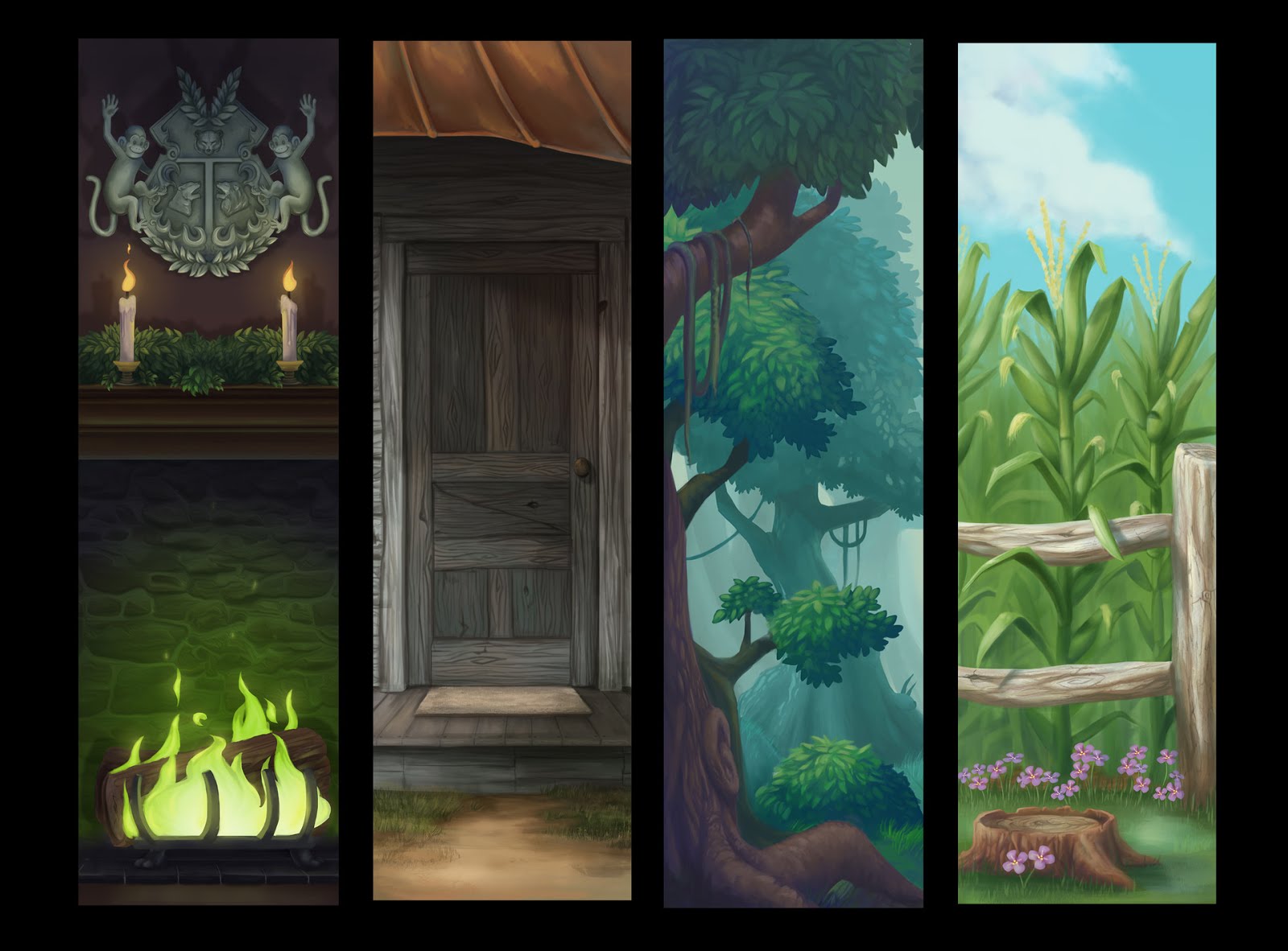 Wizard of Oz Theater Backdrops