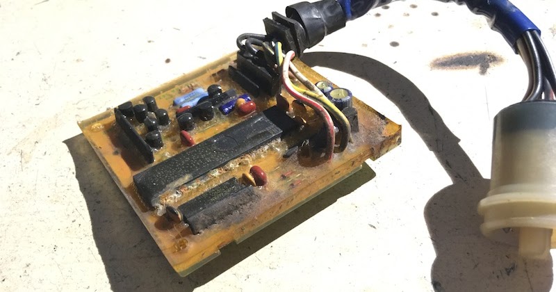 YPVS repair, Yamaha 34X IC chip transplant