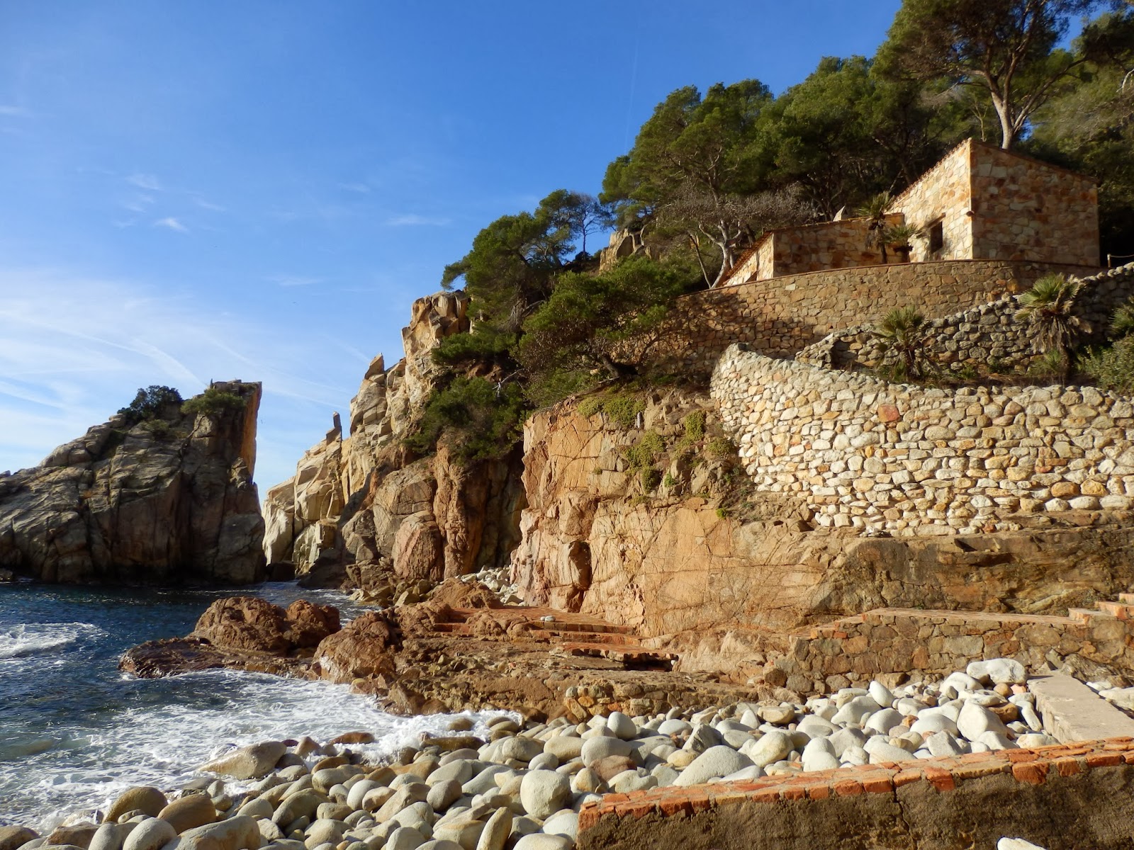 El blog de Argemir: Costa Brava: cala s'Agulla (Blanes)