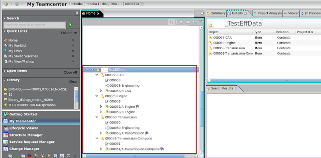 Teamcenter Open Gate: Teamcenter Unified Architecture : Effectvity