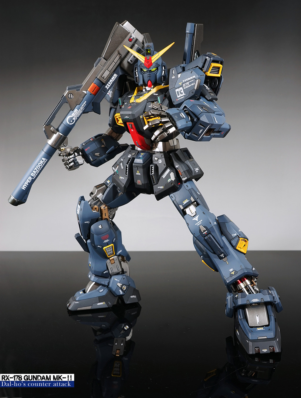 GUNDAM GUY: PG 1/60 Gundam Mk-II Titan - Customized Build