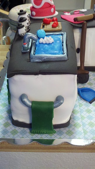 Intentionally Living...: Kitchen Themed Cake