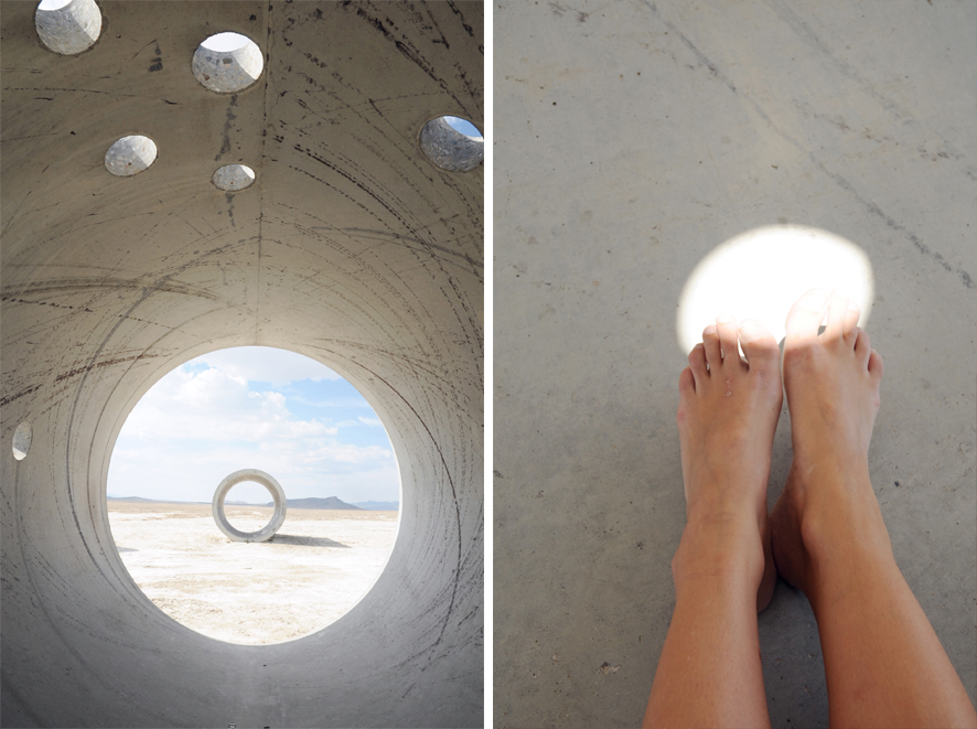 KARIKJØSNES: NANCY HOLT'S SUN TUNNELS, UTAH