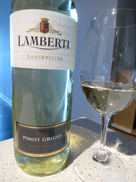 Montecillo Crianza 2011 (Rioja) and Lamberti Santepietre Pinot Grigio ...
