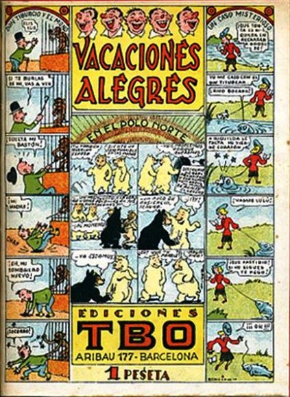 La historieta gráfica. Tebeos y cómics.: El TBO. Su origen y evolución.
