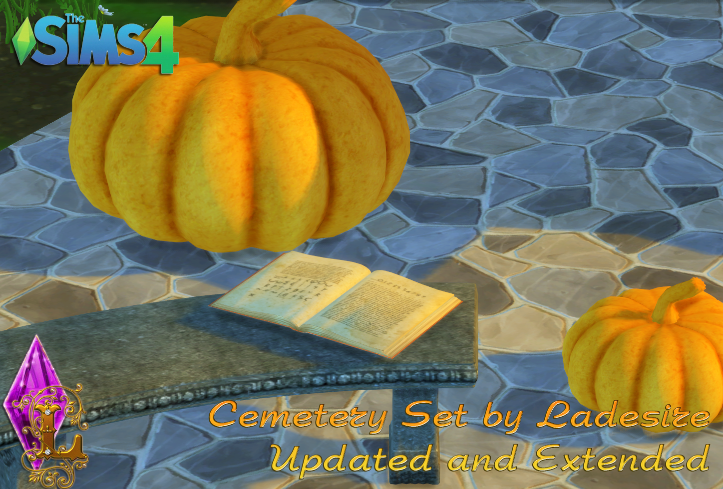 Ladesire's creative corner): TS4 - Cemetery Set (Updated and Extended ...