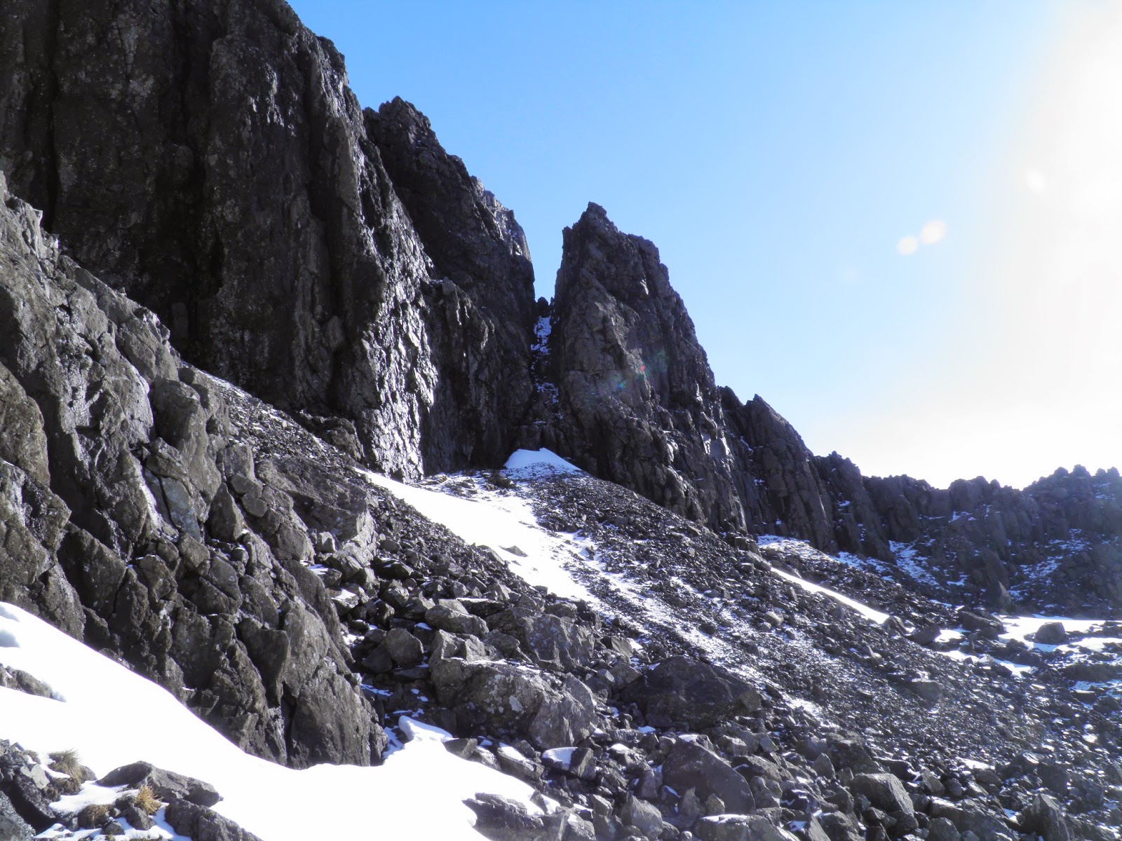 The Cuillin Ridge, solo in a day