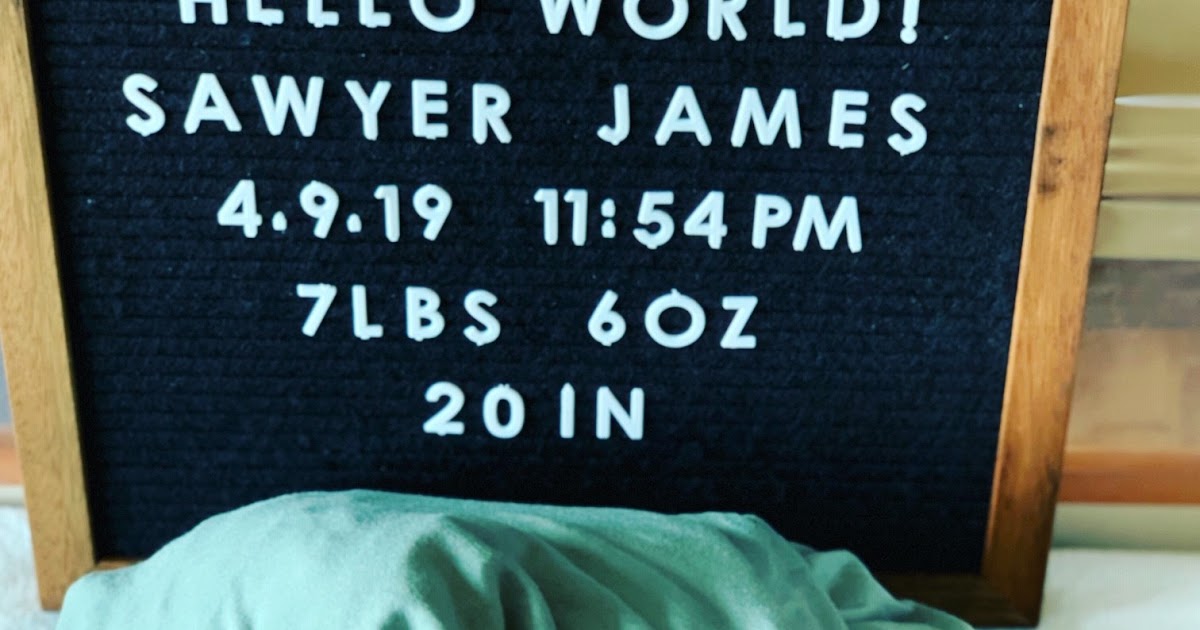 Cruising to K Island: Baby Sawyer James!!!