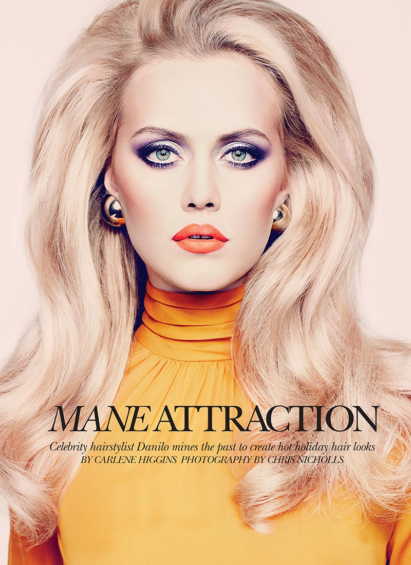 Mane Attraction - Flare Canada December 2011 - Corinna B's World