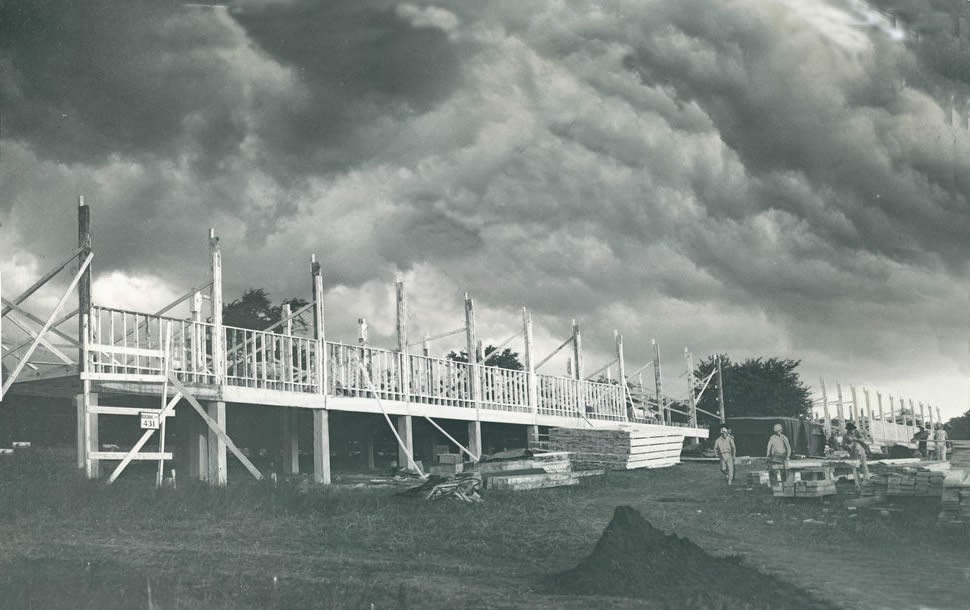 U.S. NAVAL TRAINING CENTER BAINBRIDGE MD: Base Construction 1942