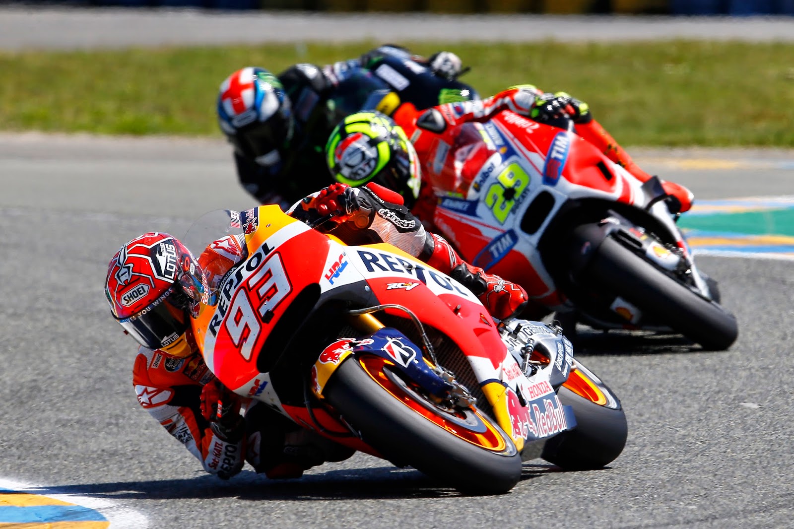 Axis Of Oversteer: Watch Moto GP riders pass each other 15 times in 2 laps.