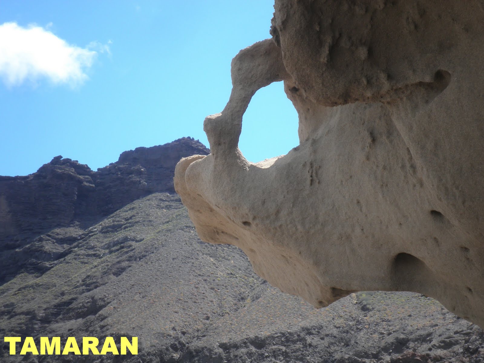 TAMARAN: ARTENARA DE TAMARAN FORMACIONES GEOLOGICAS PLAYAS VIRGENES