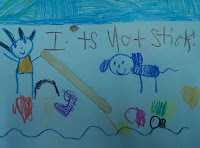 Exploration in the Art Room: 1st Grade: "Not A Stick"