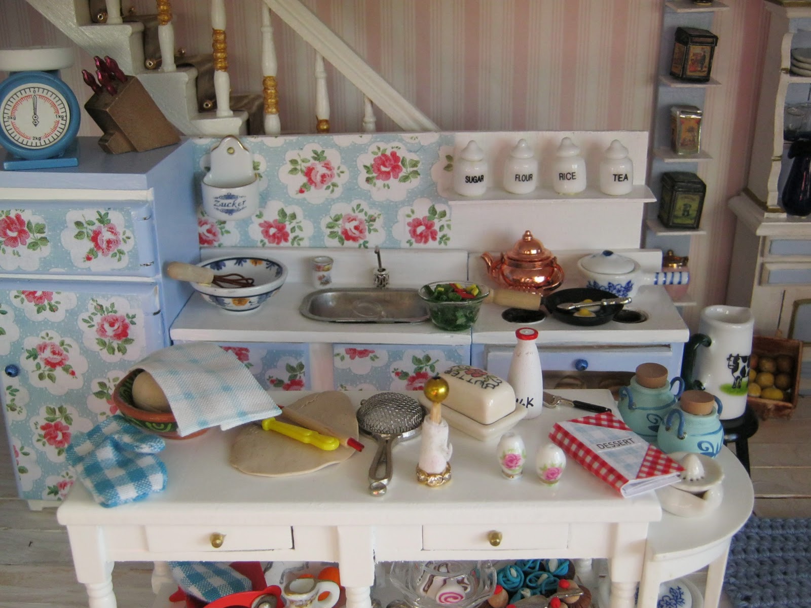 A Fairytale come true: Louise's kitchen is finished.