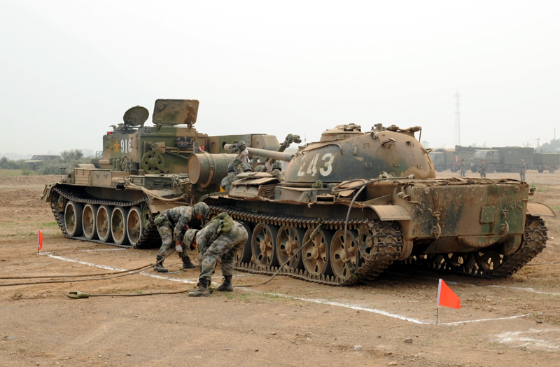 China Defense Blog: New role of the old ZTQ62 (Type 62) light tank