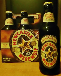Spooky Soiree: Seasonal Beer Review: Newcastle Werewolf Blood Red Ale