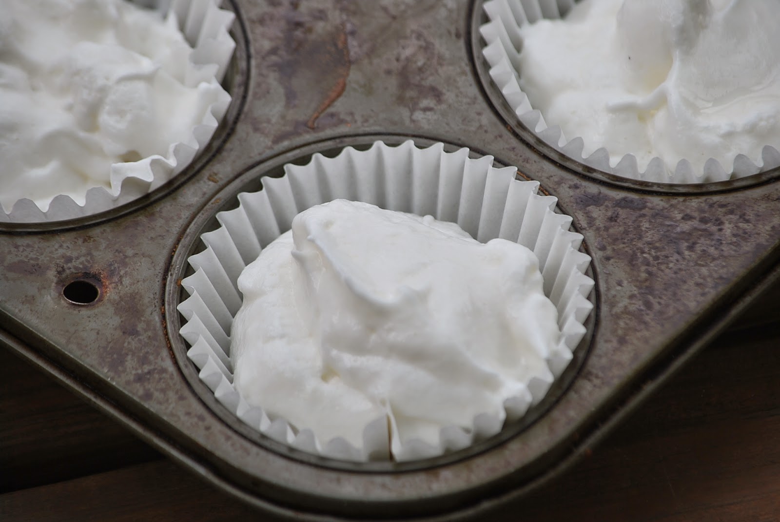 My story in recipes: Angel Food Cupcakes