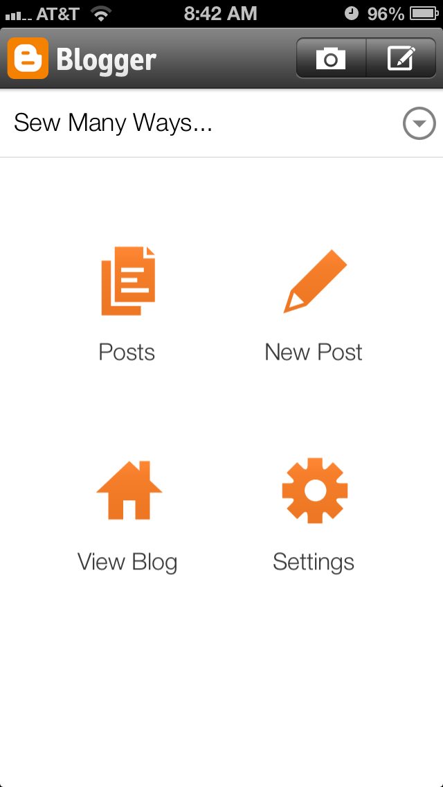 Sew Many Ways...: Blogging Tip...Blogging From Your Smart Phone