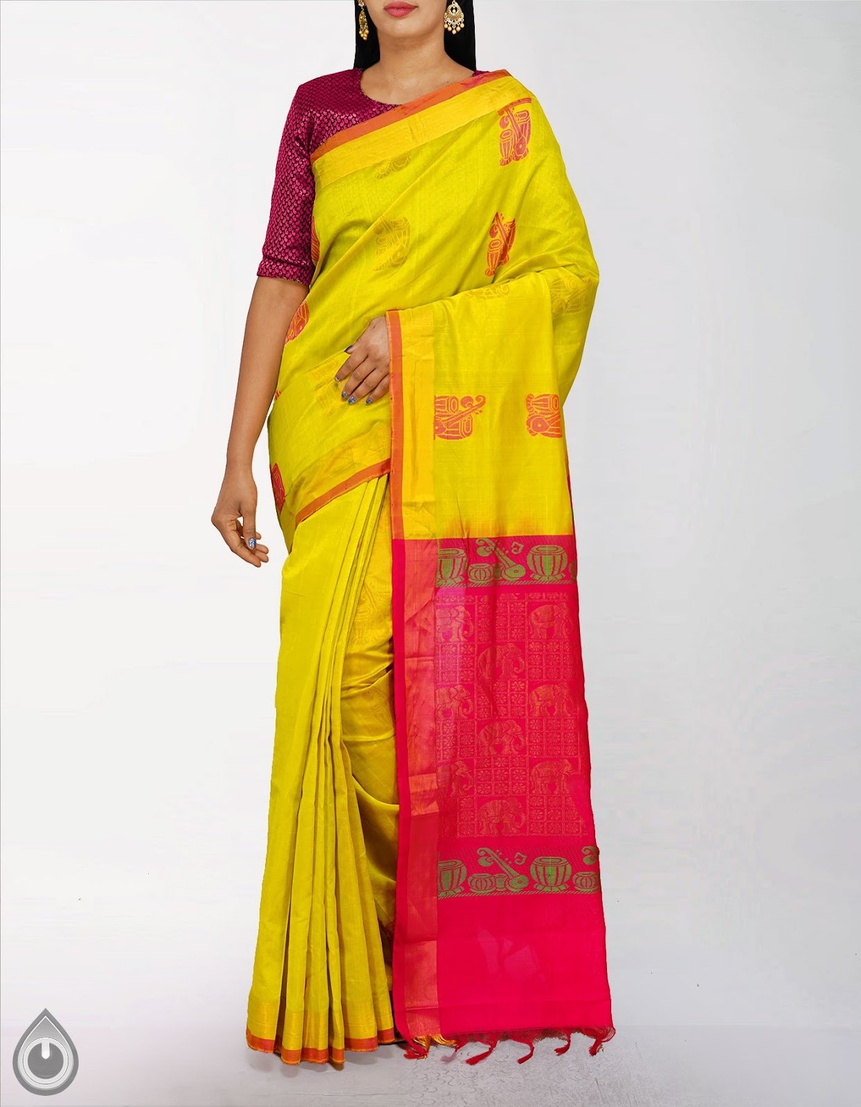 Online Party Wear Sarees: PURE HANDLOOM SIMPLE AND TRADITIONAL INADIAN ...