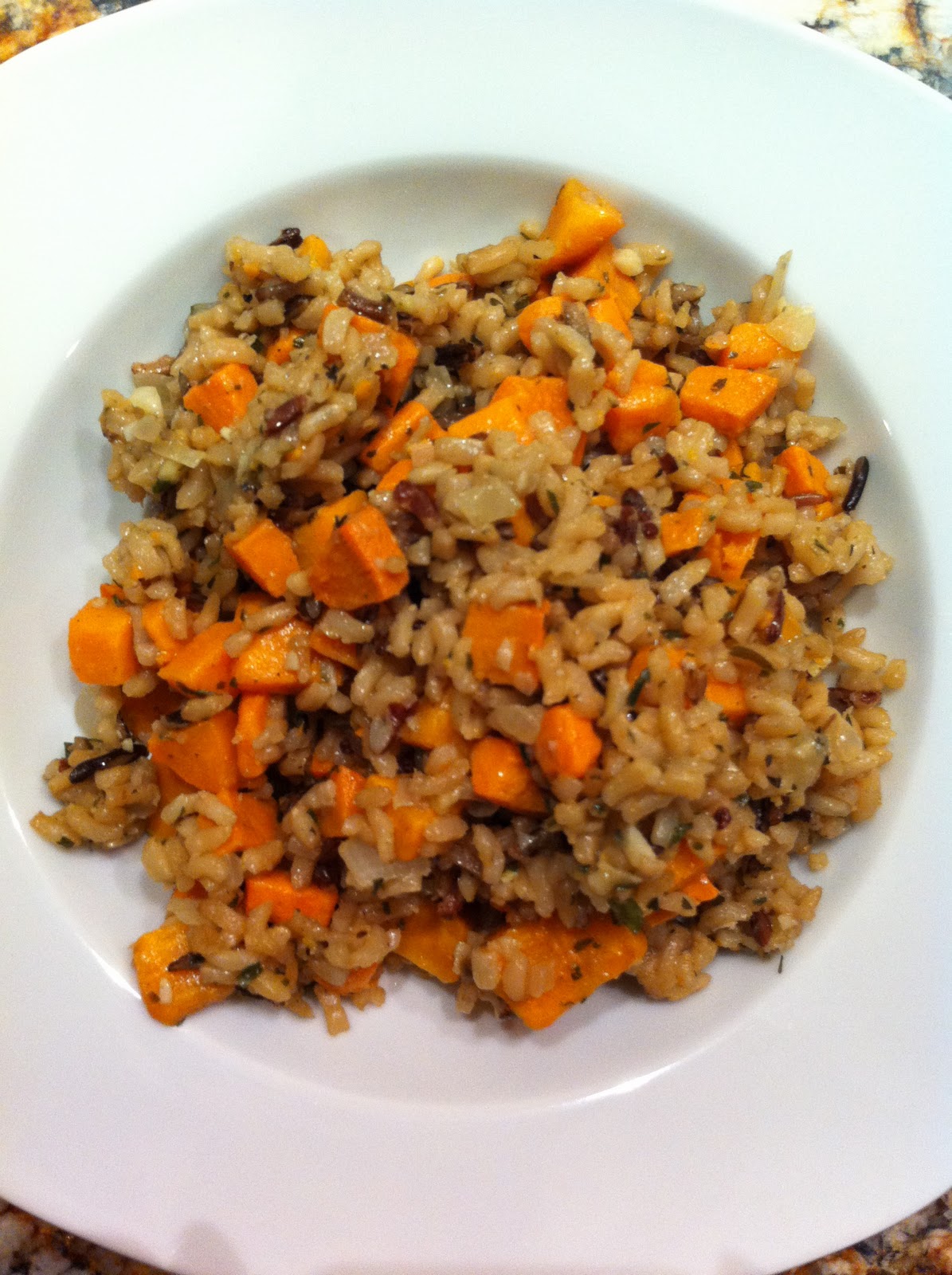 Chef CharityMyLove: Brown & Wild Rice With Sweet Potatoes and Tarragon