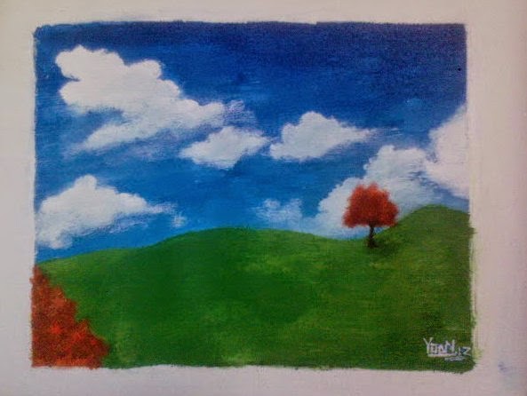 LUKISAN WARNA : belajar melukis dengan warna (dasar)