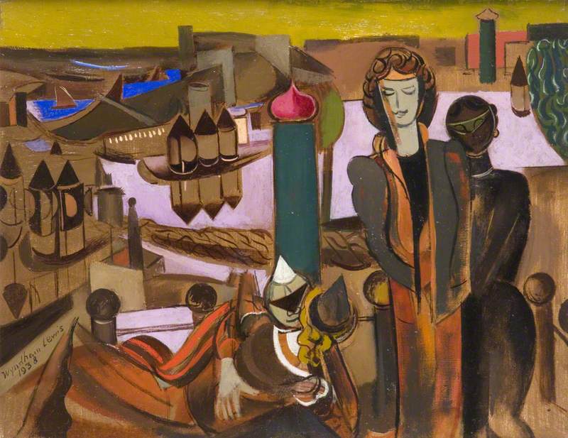 Wyndham Lewis | Vorticism Art Movement (1912-1915) | Tutt'Art ...