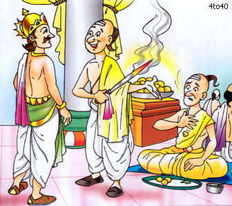 Cool Stories 4 kids...: Tenali Raman - A Lesson to the Greedy
