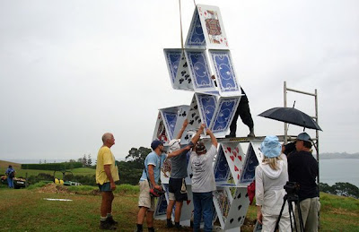 Giant house of cards