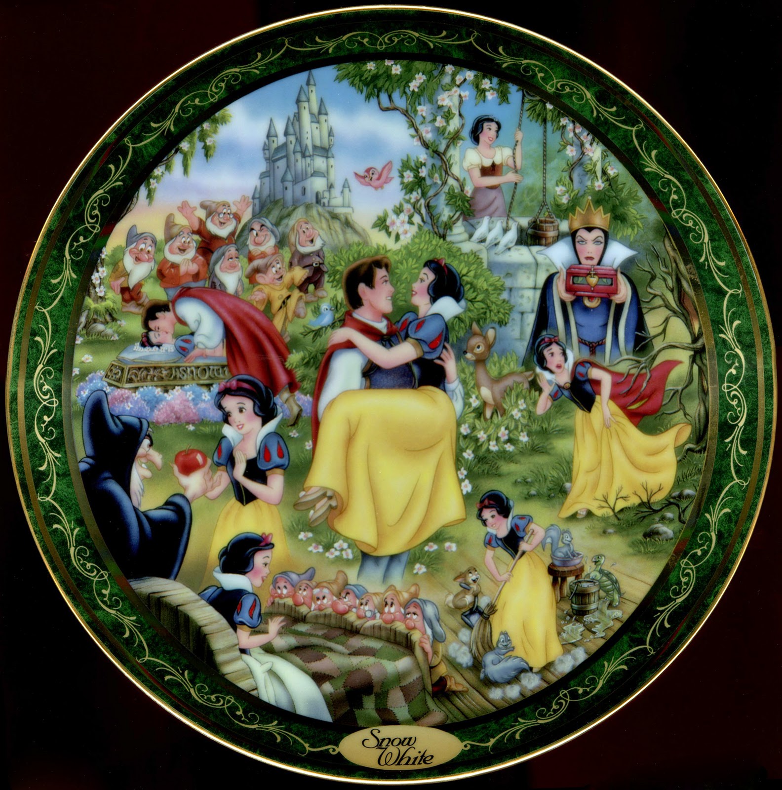 Filmic Light - Snow White Archive: 2001 Bradford Exchange "Ever After ...