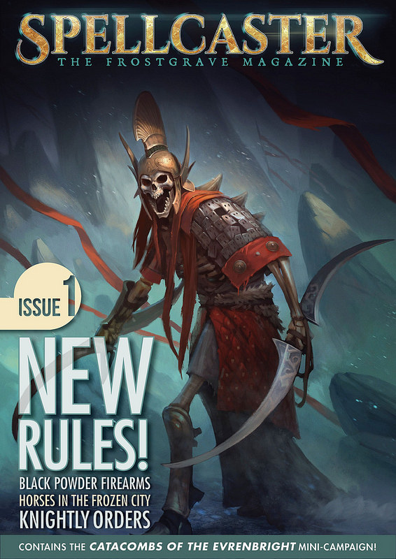 Wargame News and Terrain: New Official Spellcaster: The Frostgrave ...