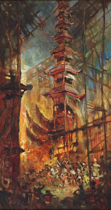 Famous Paintings: Basuki Abdullah Famous Paintings